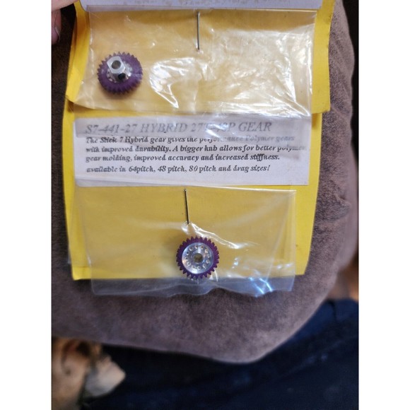 SLICK 7 | Toys | Nos Nip Lot Of 2 Slick 7 Slot Car 24 27t Gear 48p ...